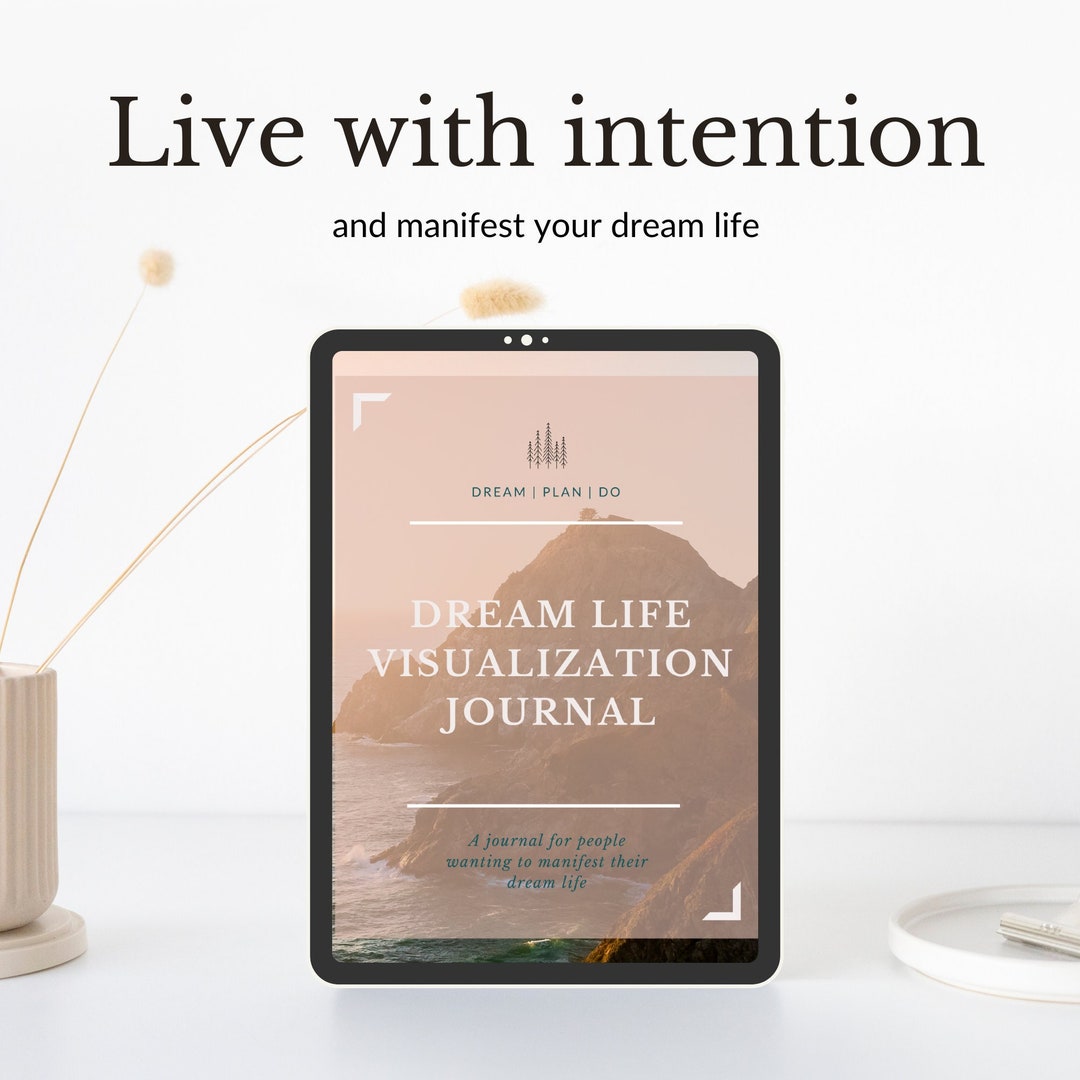 Dream Life Visualization Journal Life Journal Printable PDF Self ...