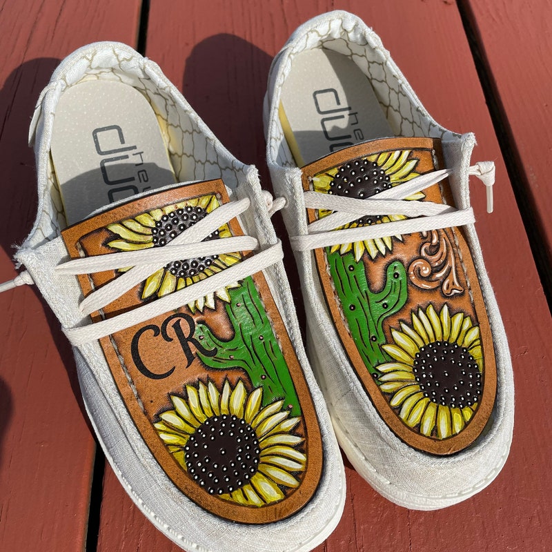 Leather Hey Dudes - Etsy