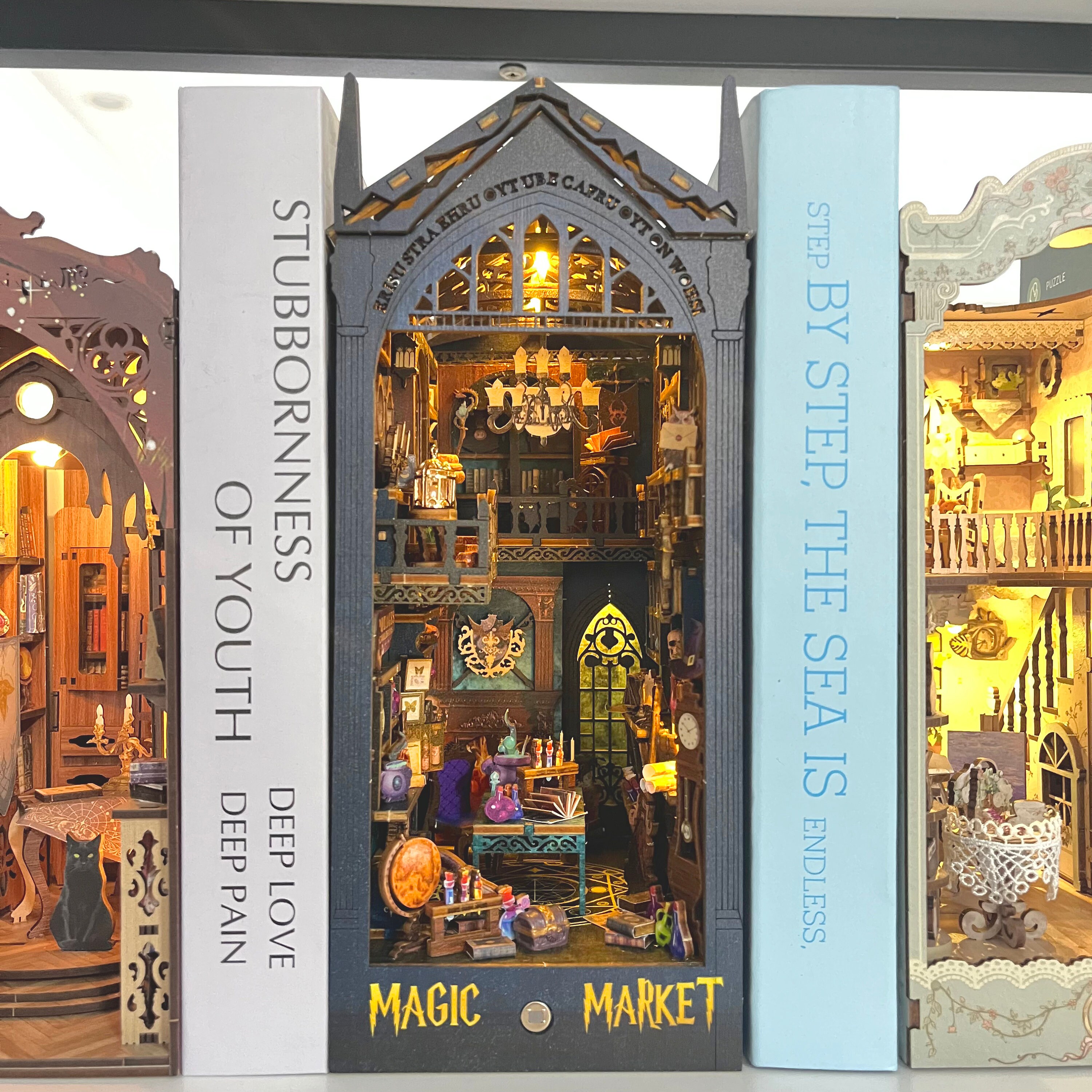 Enchanting Realms: DIY Magic Bazaar Booknook Craft Your Own Fantasy Wonderlandgift for Boyfriend ...