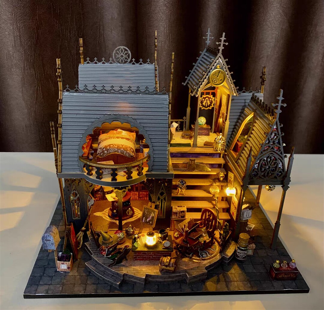 Luna Enchantment DIY Magic House Miniature Kit: Create Your Own ...
