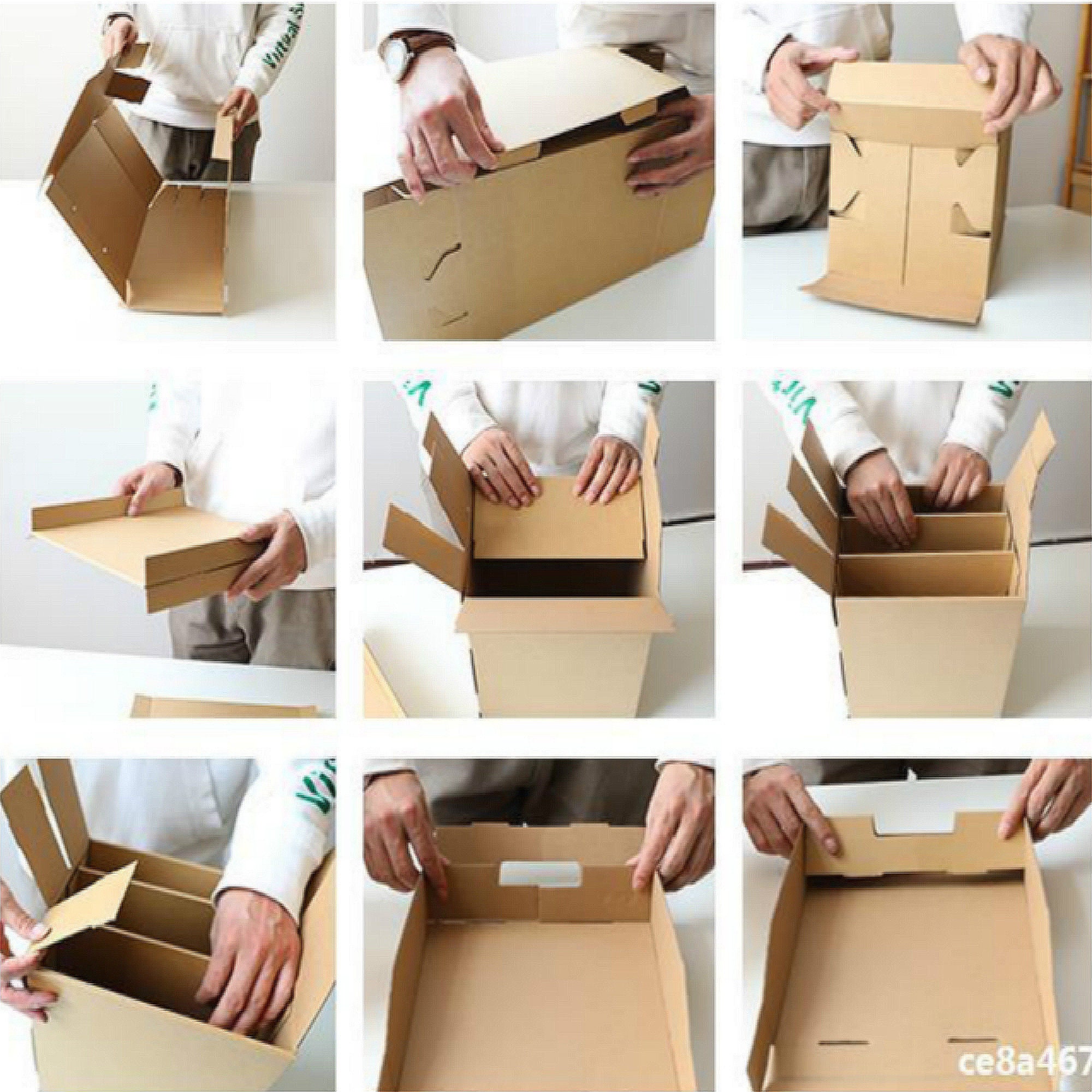 Cardboard File Box Corrugated Stationery Storage Box Office | Etsy