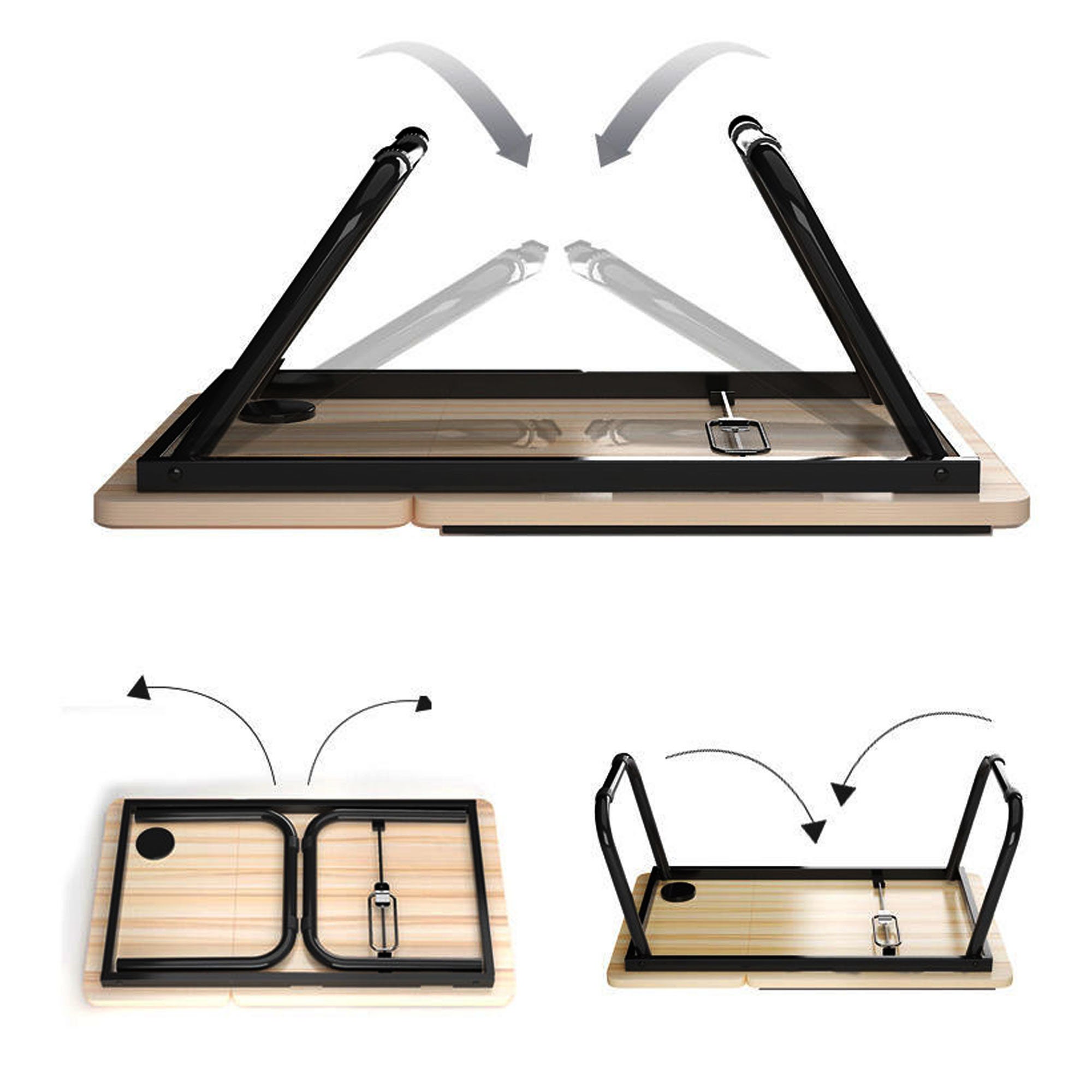 Computer Stand for Desk Small Folding Desk Adjustable Writing - Etsy