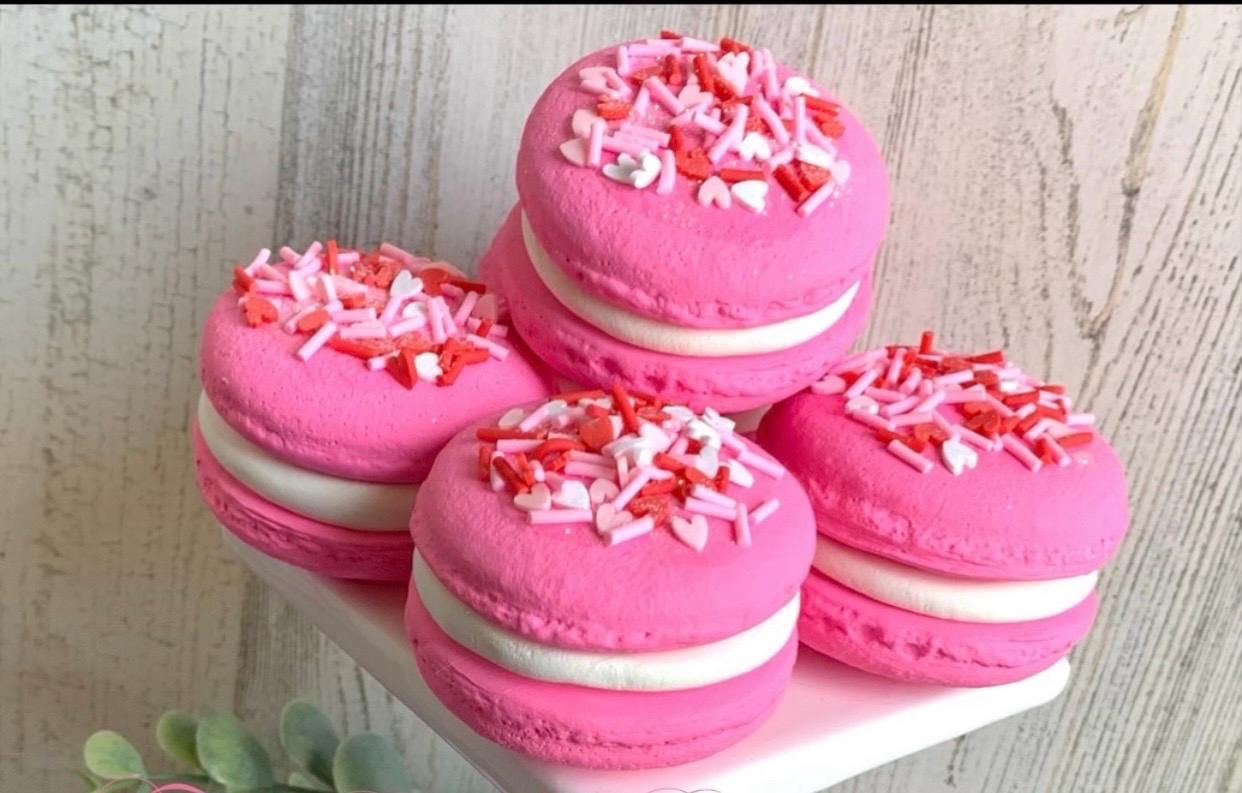 Valentines Macaroons, Tier Trays, Decorations, Valentines, Photo Props ...