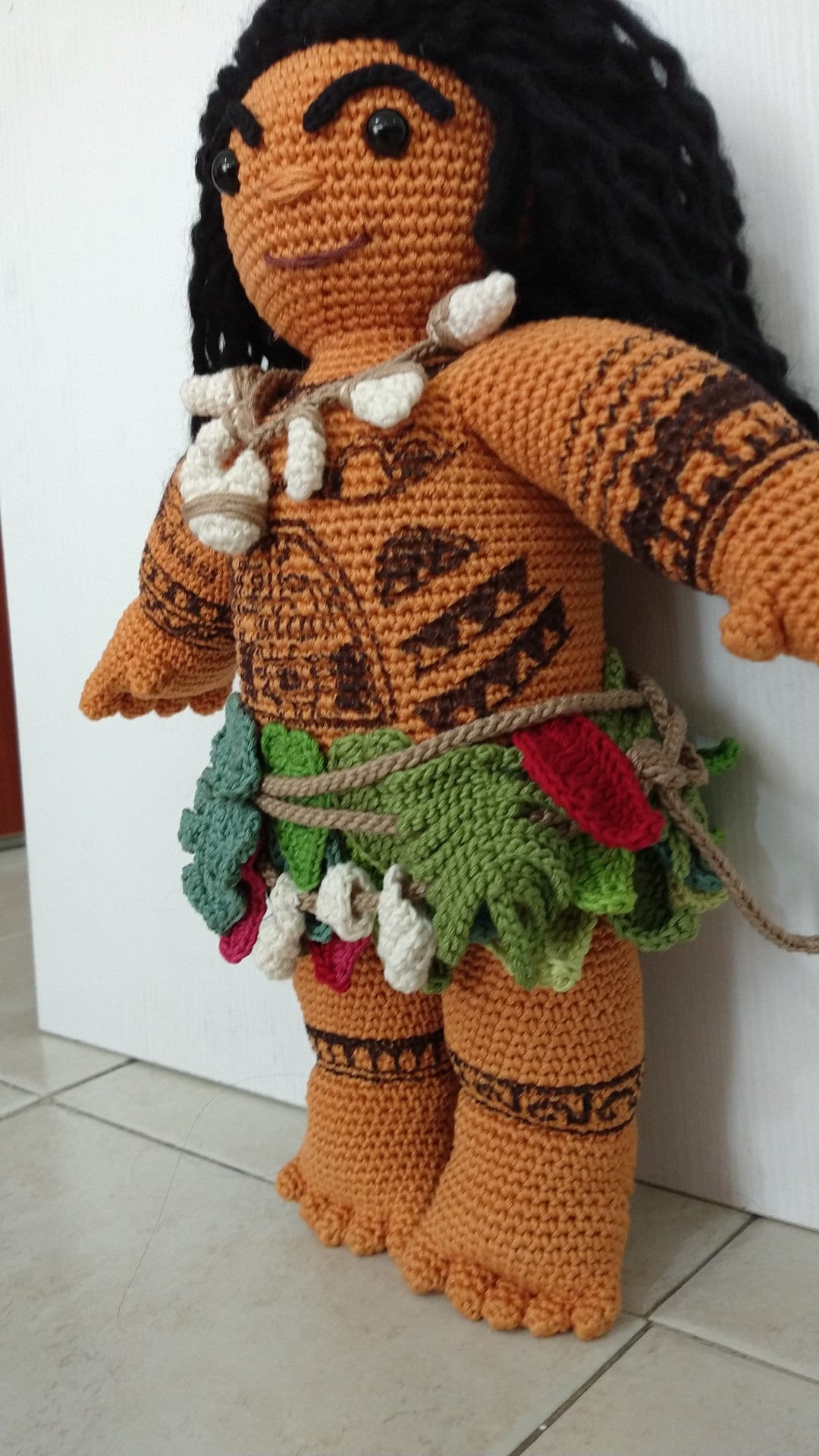 Maui From Moana Amigurumi Pattern PDF - Etsy
