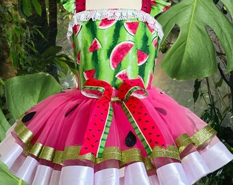 Watermelon Dress - Etsy