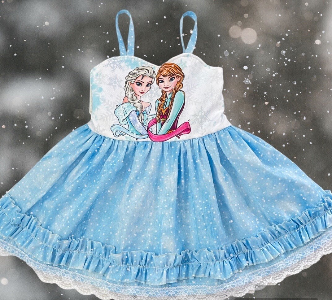Frozen Anna Blue Dress