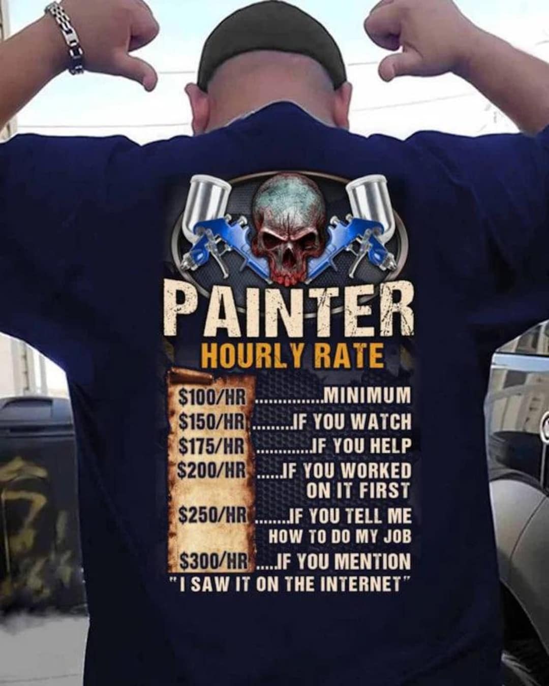 Painter T-shirts, Painter Hoodie, Painter Tee, Painter Gift, Painter ...