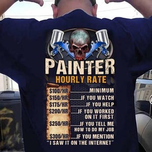 Painter T-shirts, Painter Hoodie, Painter Tee, Painter Gift, Painter ...