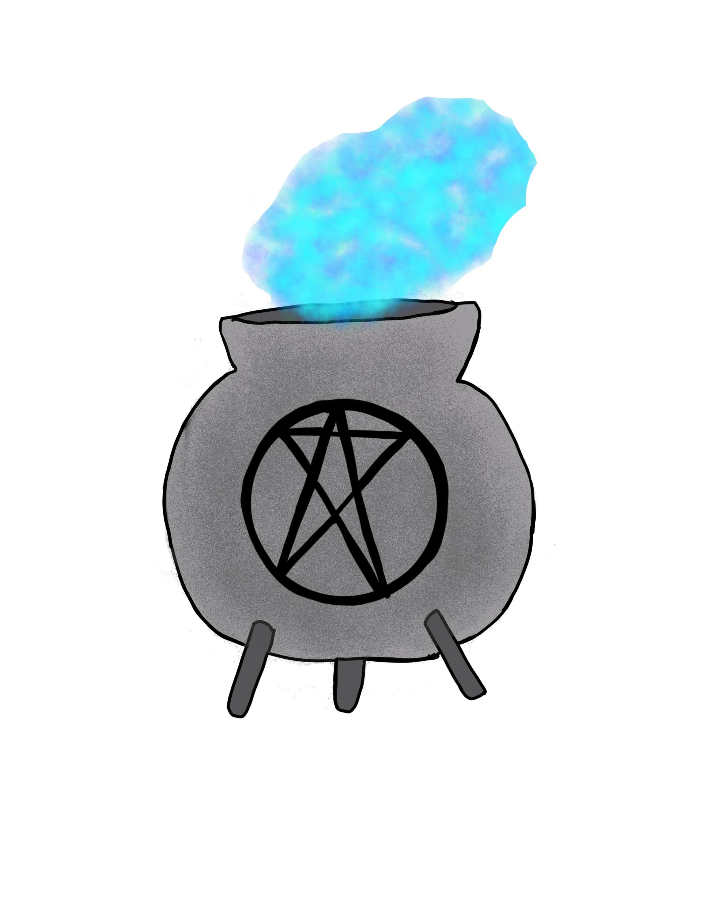 Witch Aesthetic Sticker Pack 2 witchy stickers pagan | Etsy