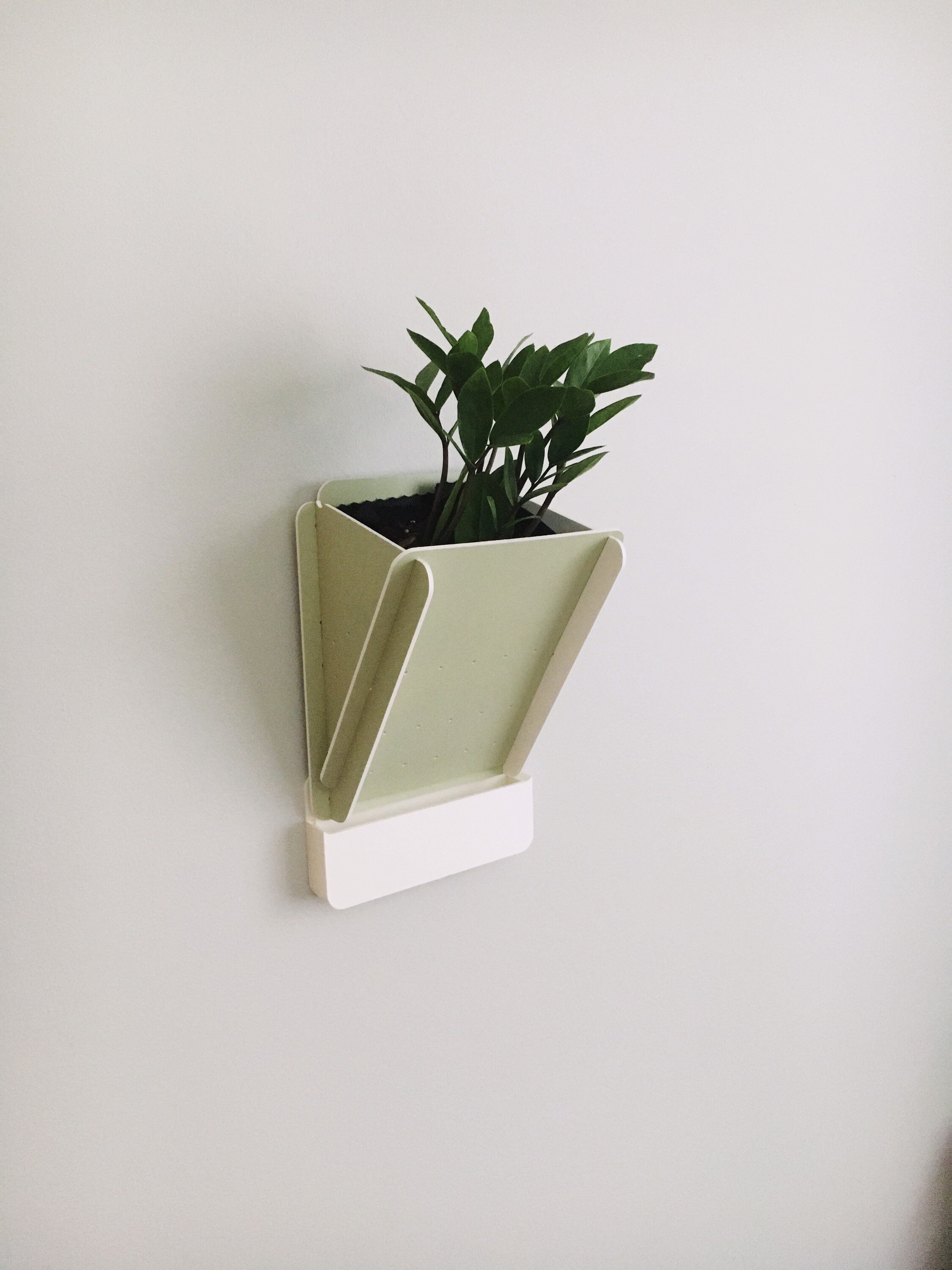 Pots and Planters Modular Wall-mounted Planter Mint Green Home & Hobby ...