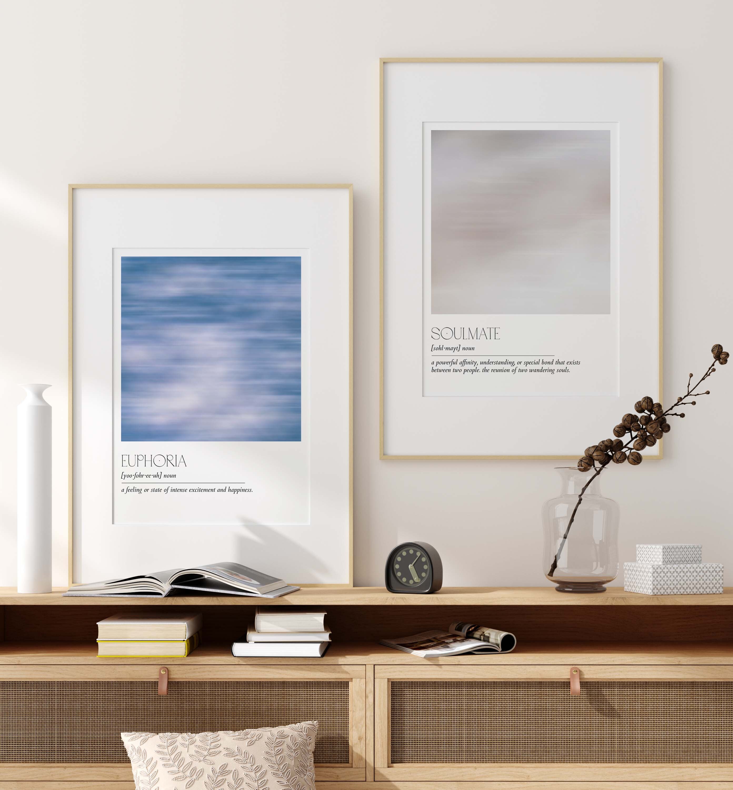Euphoria Definition Print Printable Art Minimalist Wall Art Prints ...