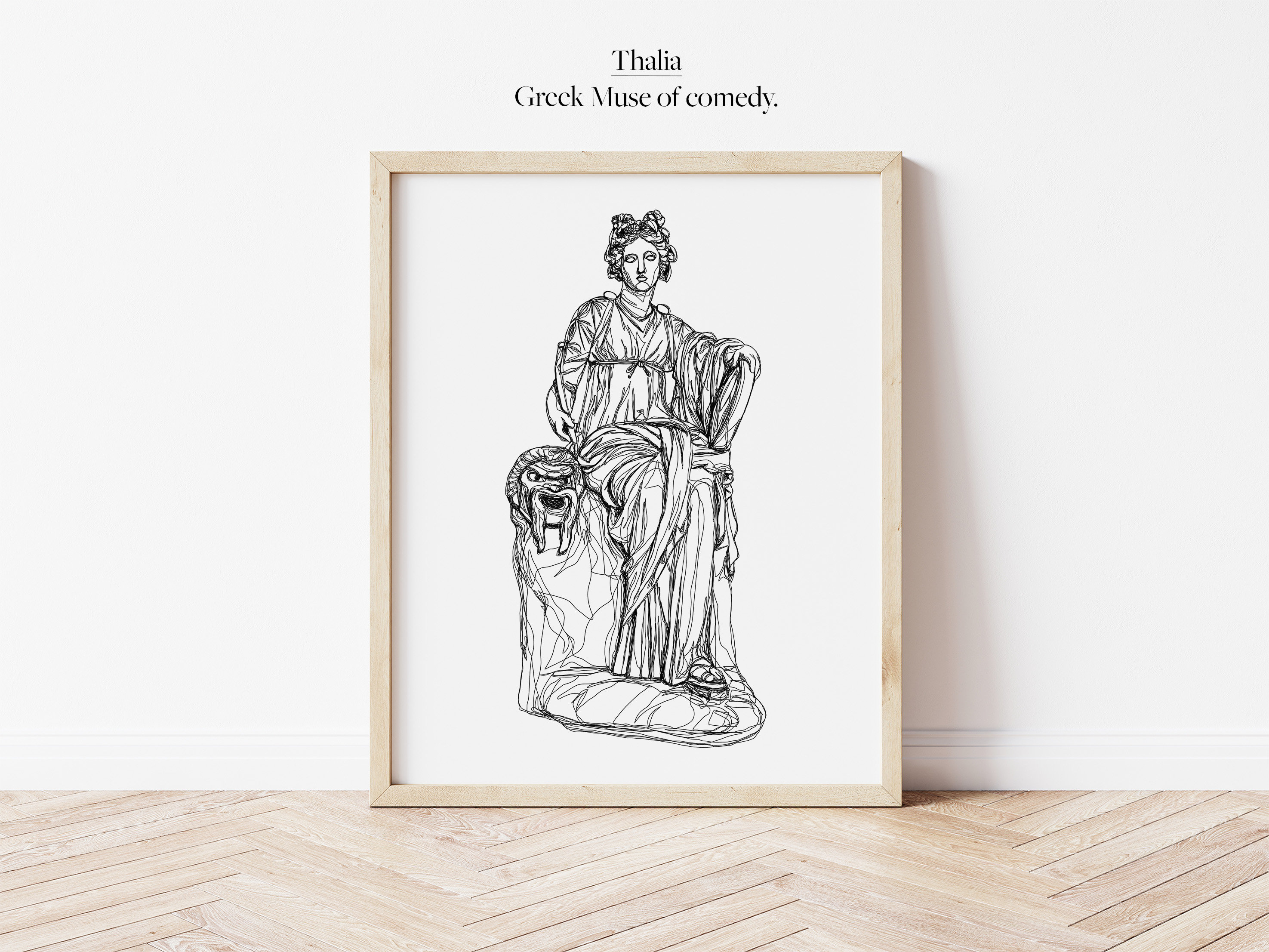 Thalia Muse Drawing