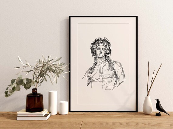 Simple Dionysus Drawing