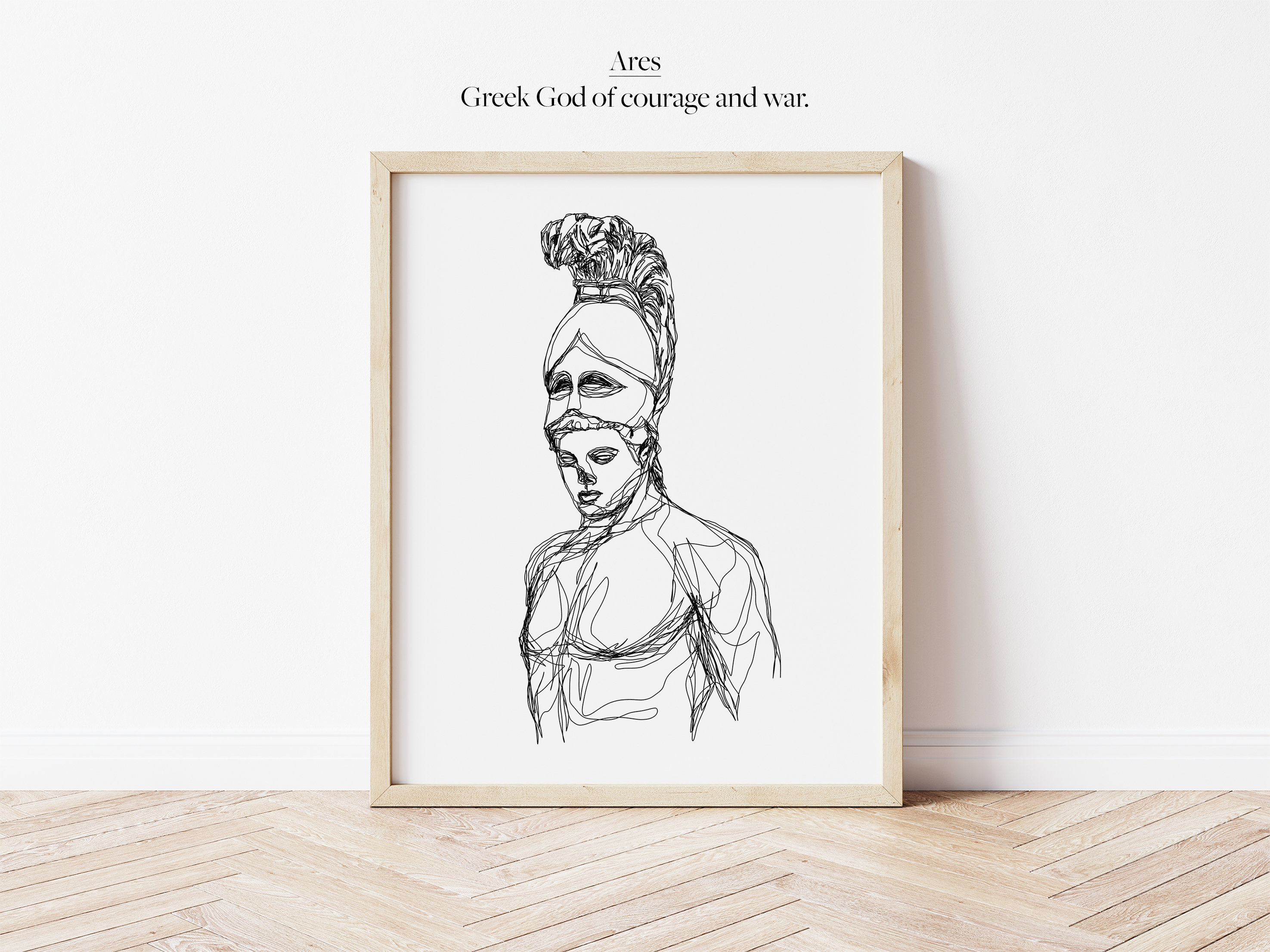 Ares Greek God Drawing Easy