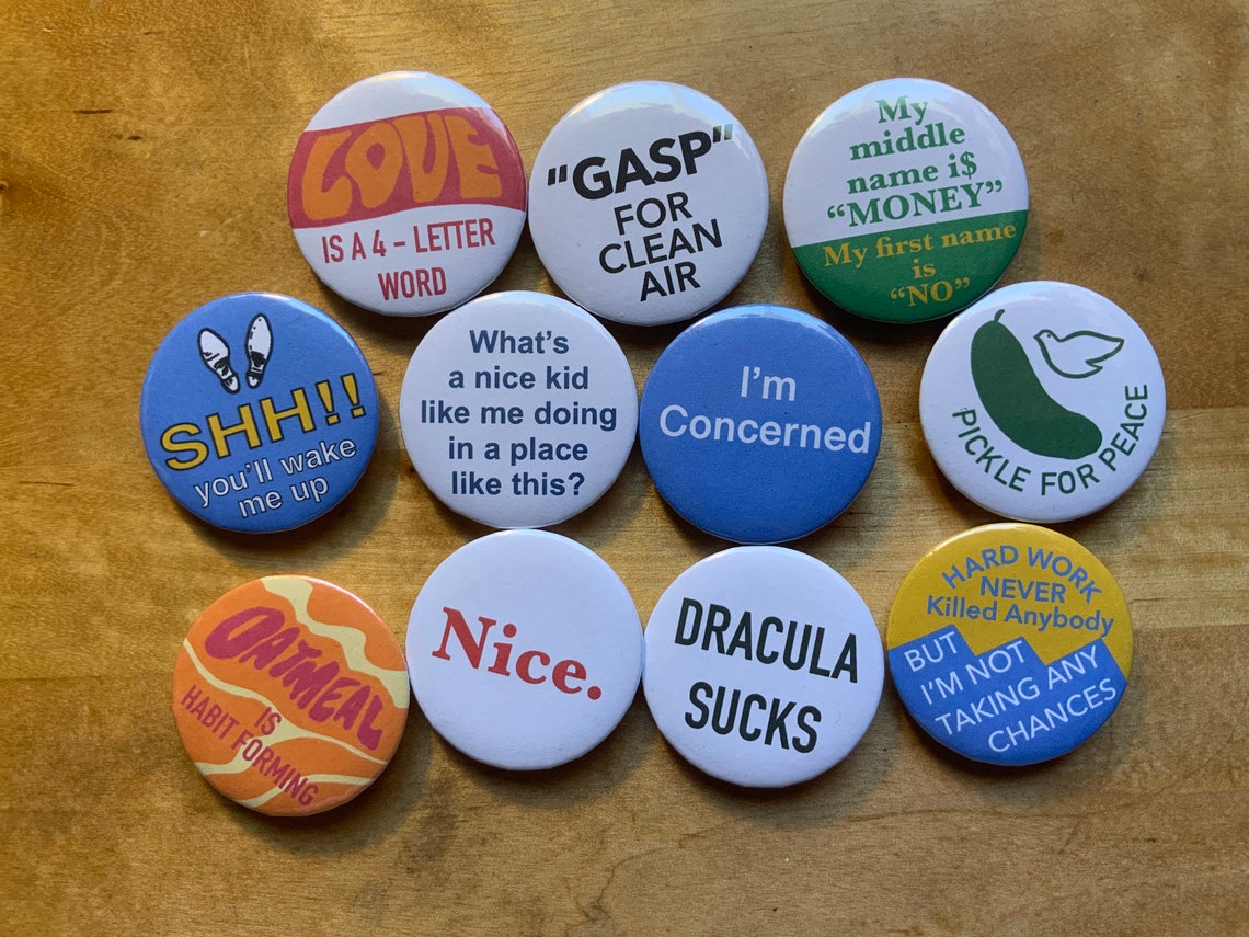 Odd Funky Buttons set 1 - Etsy