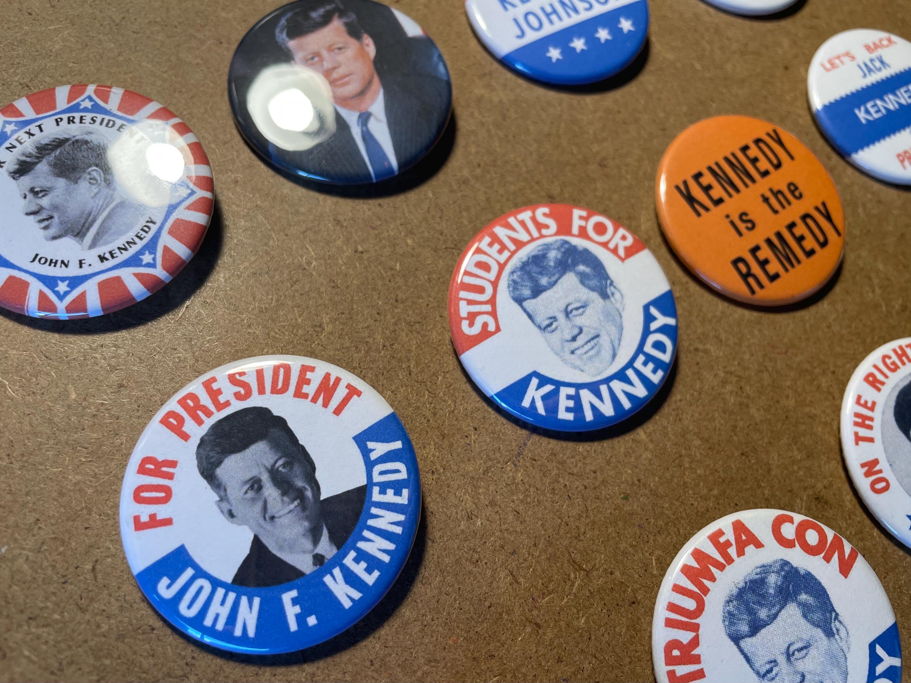 John F. Kennedy 1960s Campaign Pins - Etsy