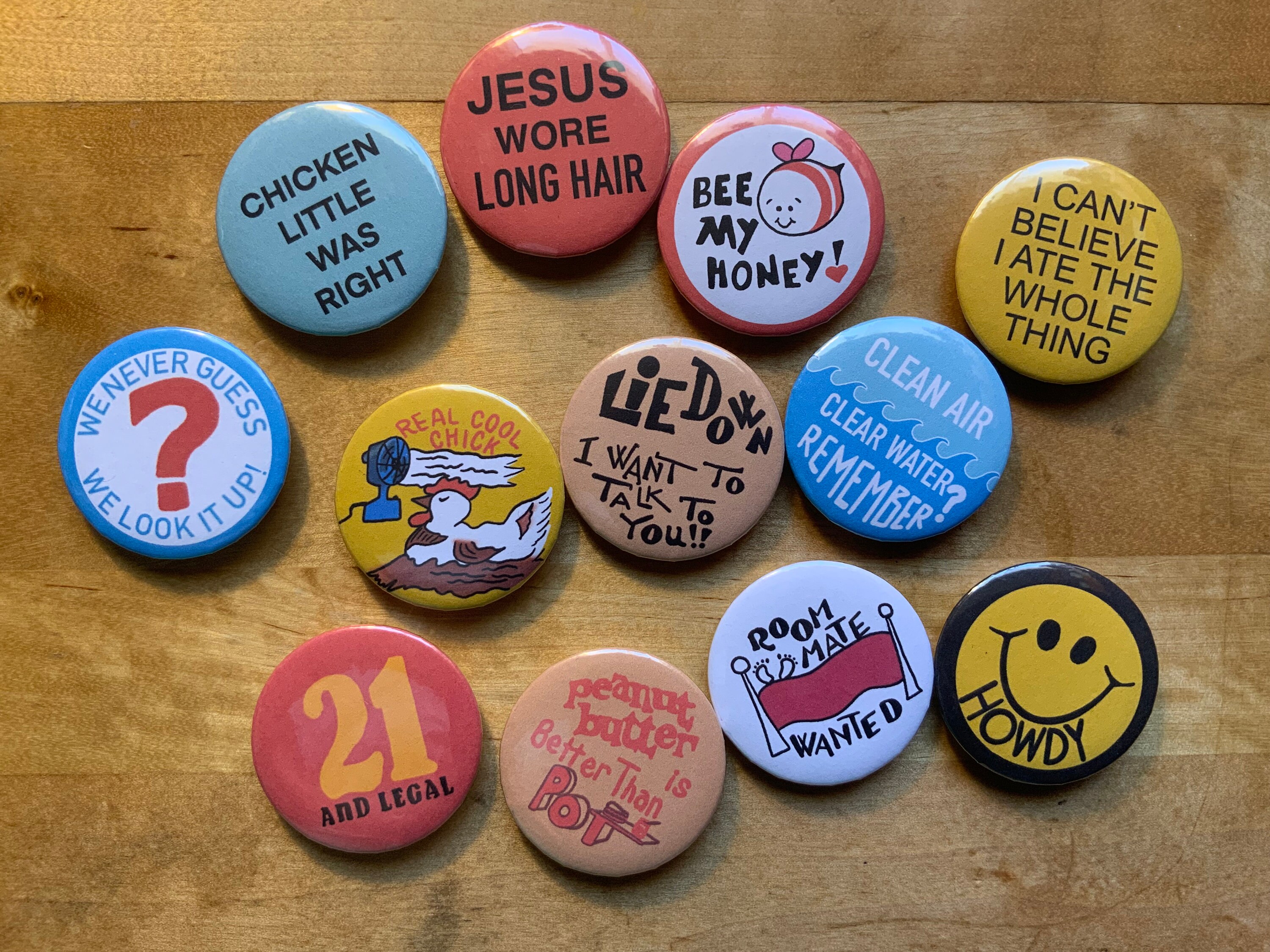 Odd Funky Buttons set 1 - Etsy