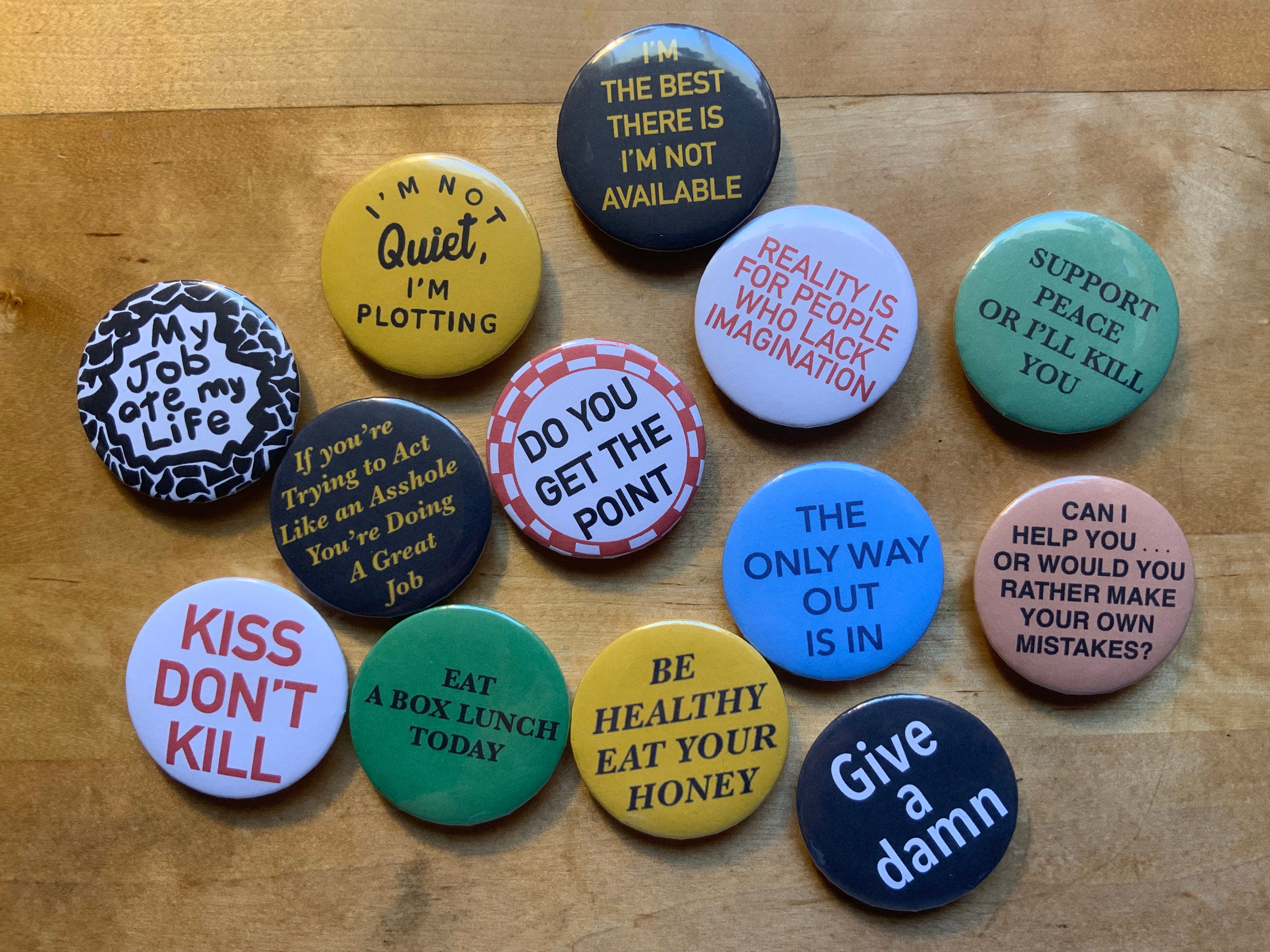 Odd Funky Buttons set 1 - Etsy