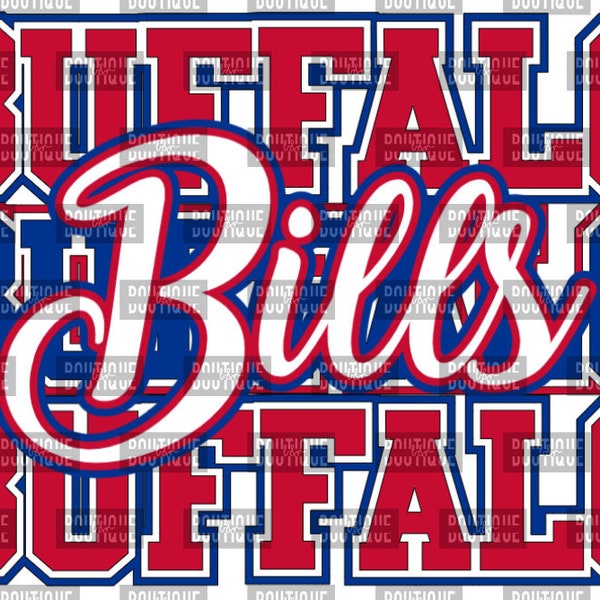 Buffalo Bills Sublimation - Etsy