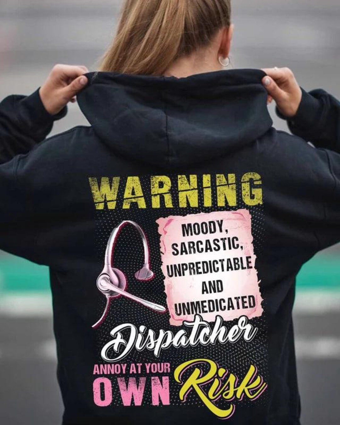 Dispatcher Shirt,gift for Dispatcher,dispatcher T-shirt - Warning ...