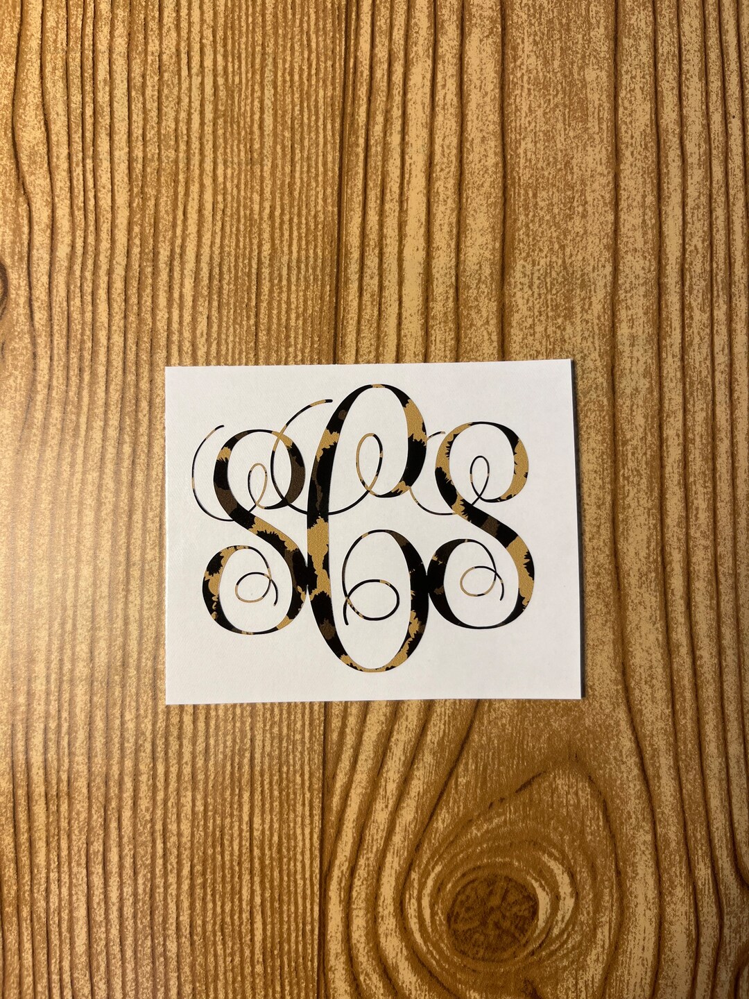 Custom Monogram Decal /car Window Decal / Laptop Decal/ Custom Car ...