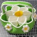 Crochet PDF Pattern- 7-egg Mini Collecting Basket - Etsy