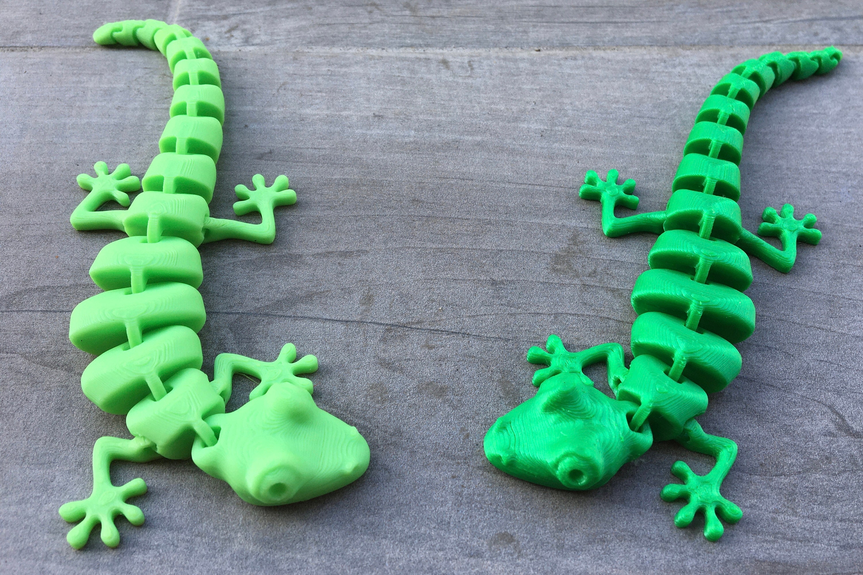 Flexible Lizard, Flexi Lizard, Articulated Lizard, Desk Toy, Gifts 3D ...