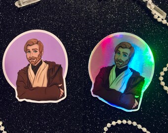 Obi Wan Kenobi Stickers - Etsy