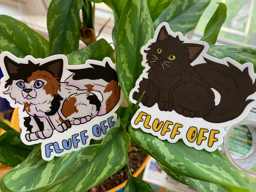 Fluff off Cat - Etsy