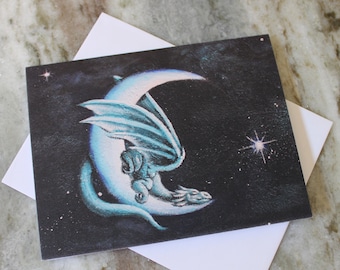 Moon Note Cards - Etsy