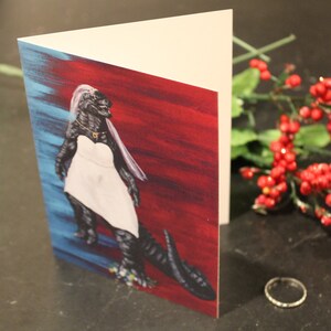 Bridezilla Stationery Card, Funny Note Cards, Wedding Day Artwork Cards ...