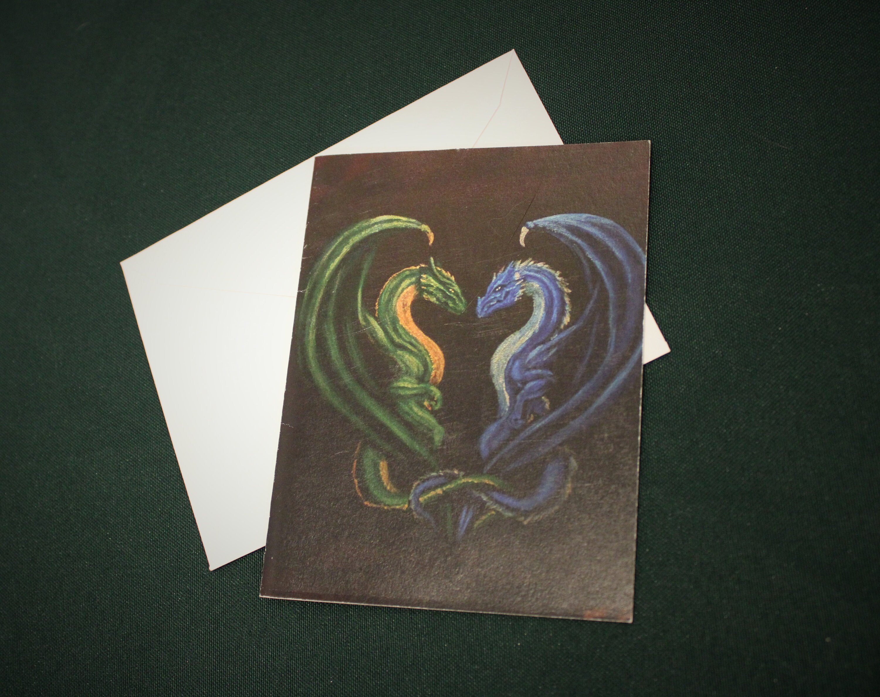 Dragon Cards, Fantasy Stationery Cards, All Occasion Cards, Set of ...