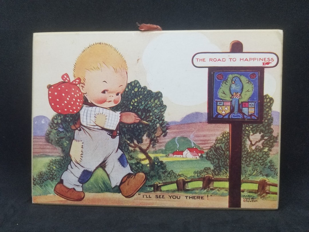 Mabel Lucie Attwell Boo Boos Illustration by Valentines & Sons Novelty ...