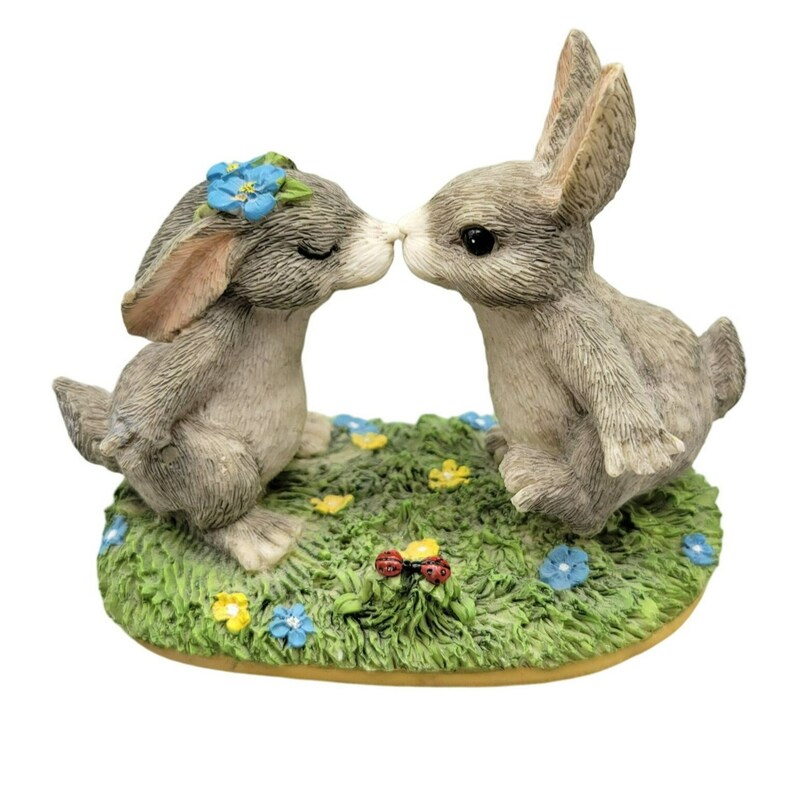Charming Tails Love Blooms Figurine Bunnies Ltd Edition 87/862 ...