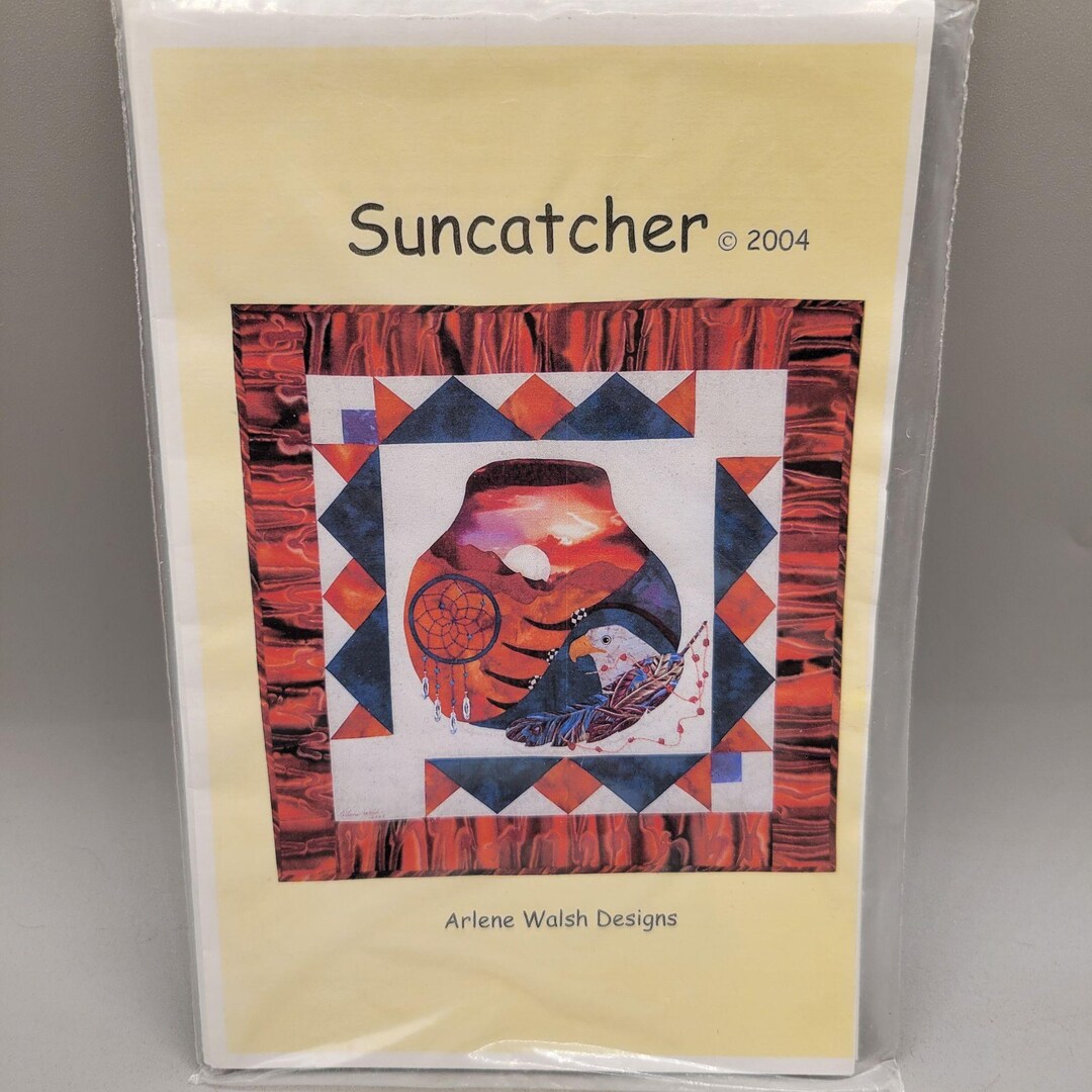 Suncatcher Quilt Pattern by Arlene Walsh Designs Approximately 27 X 27 ...