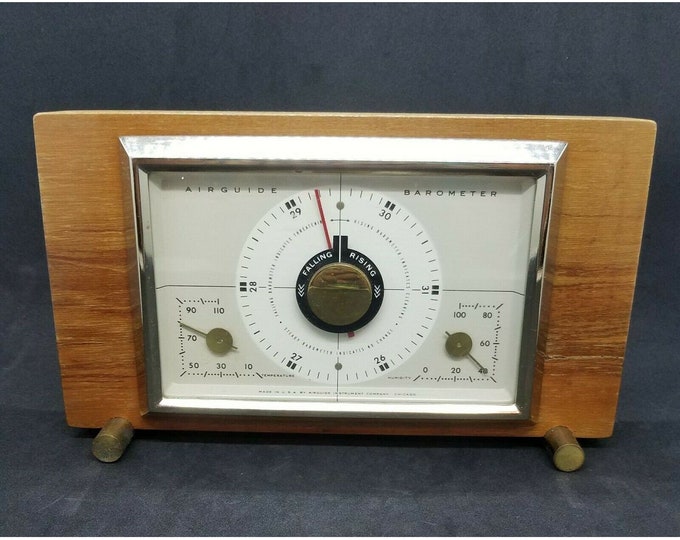 AIRGUIDE Barometer Thermometer Humidity Guide MADE in USA - Etsy