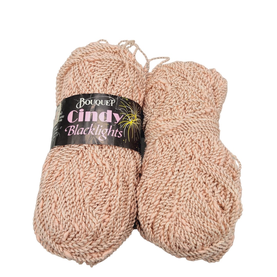 Bouquet Blacklights Cindy Double Knitting Light Worsted Pale Pink 2 ...