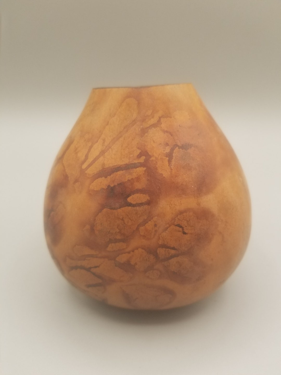 Fire Gourd Vessel Container Vein Pattern Made in Argentina South ...