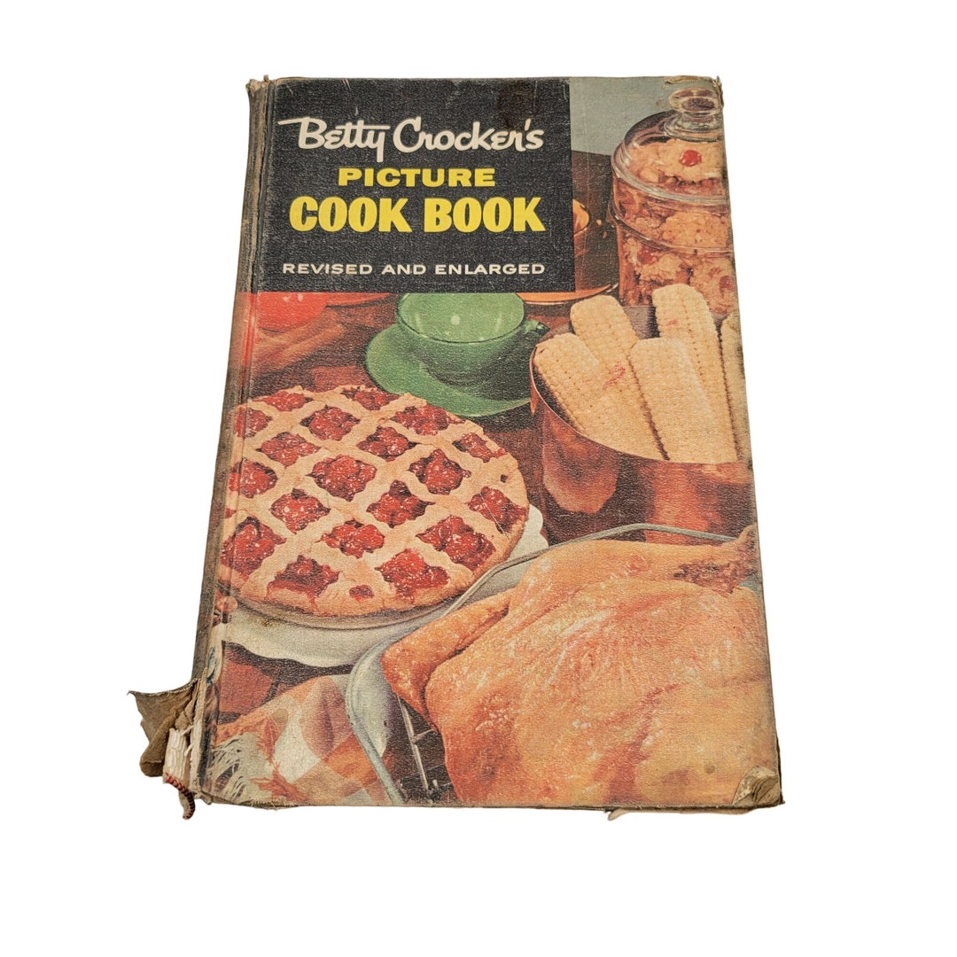 1950's Betty Crocker Picture Cookbook Revised and Enlarged Vintage ...