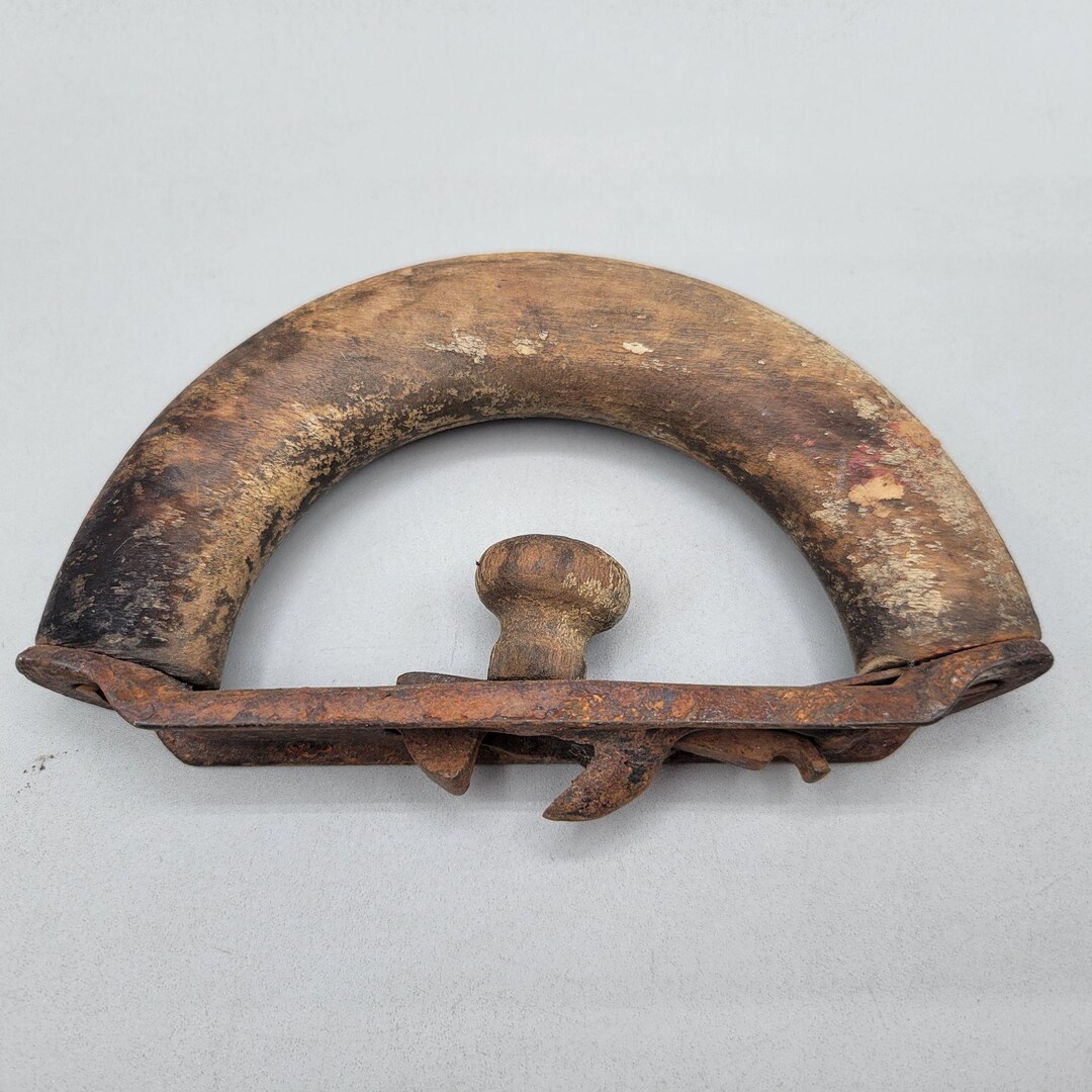 Antique Wooden Sad Iron Handle Primitive Tool Model 15 - Etsy
