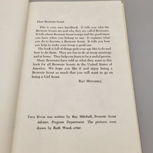 1961 Brownie Scout Handbook Girl Scouts of America GSA - Etsy