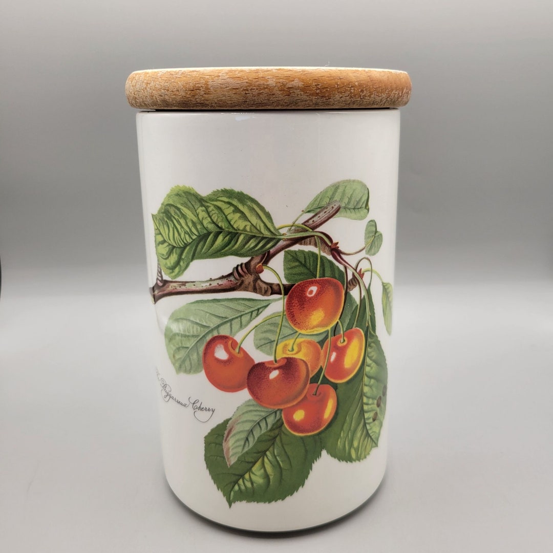 Portmeirion Pomona Fruit the Goddess of Fruit Airtight Storage Crock ...