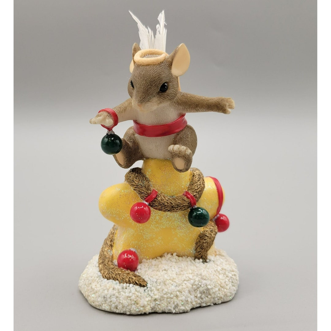 Charming Tails the Christmas Star Figurine Special Edition Mouse 98/279 ...