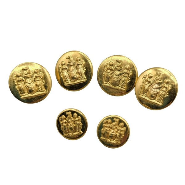 Uniform Buttons - Etsy