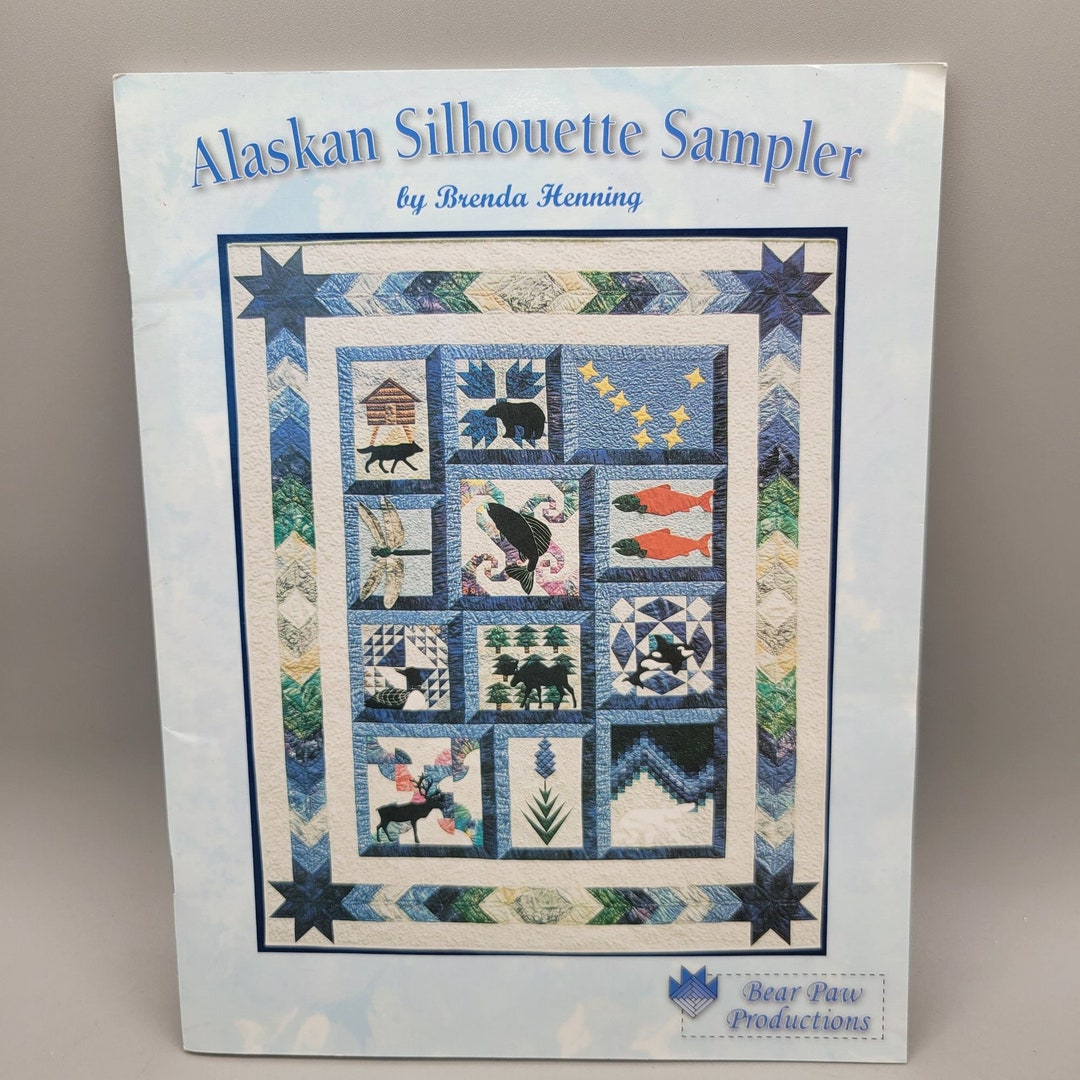 Alaskan Silhouette Sampler Quilt Pattern Book by Brenda Henning - Etsy