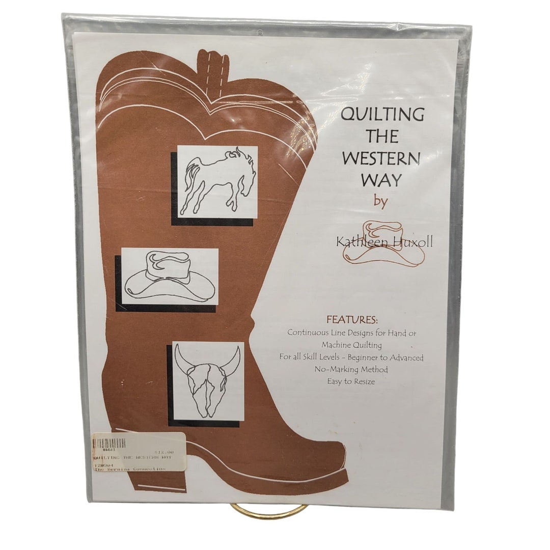 Quilting the Western Way Pattern Continuous Line Designs Machine or ...