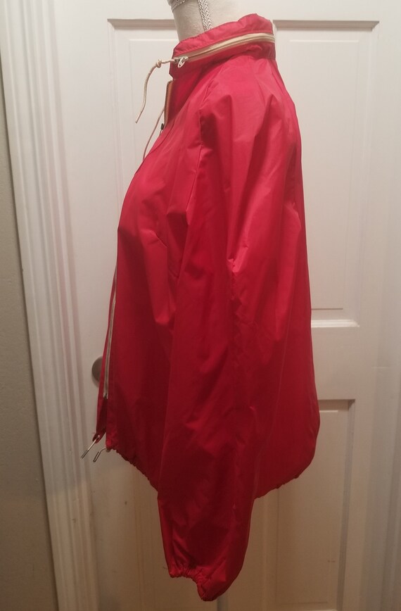 1970s Womens Penneys Surf Breaker California Red Wind… - Gem