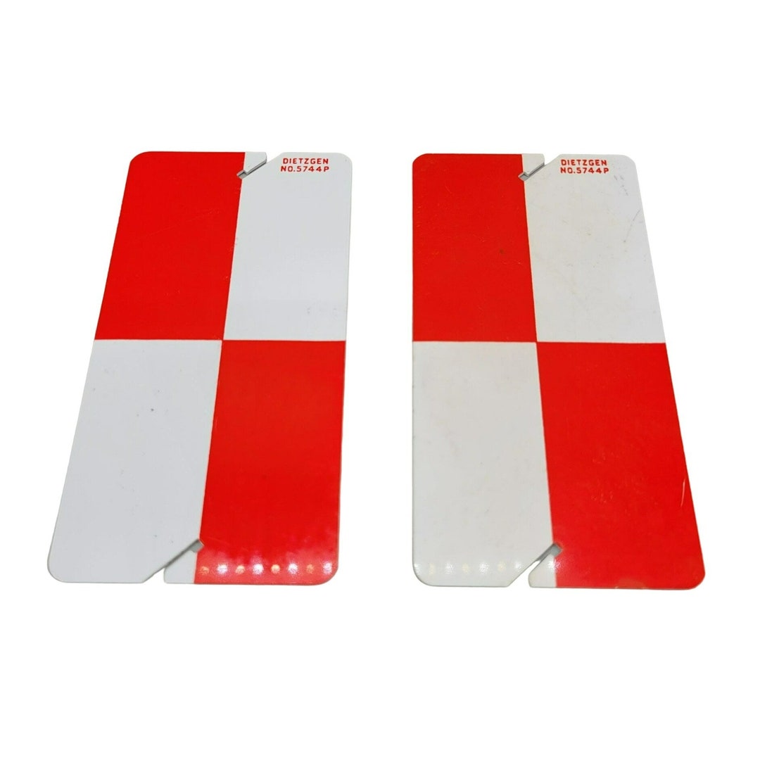 Vintage Dietzgen Plumb Bob String Target No 5744P or Pocket Lining Pole ...