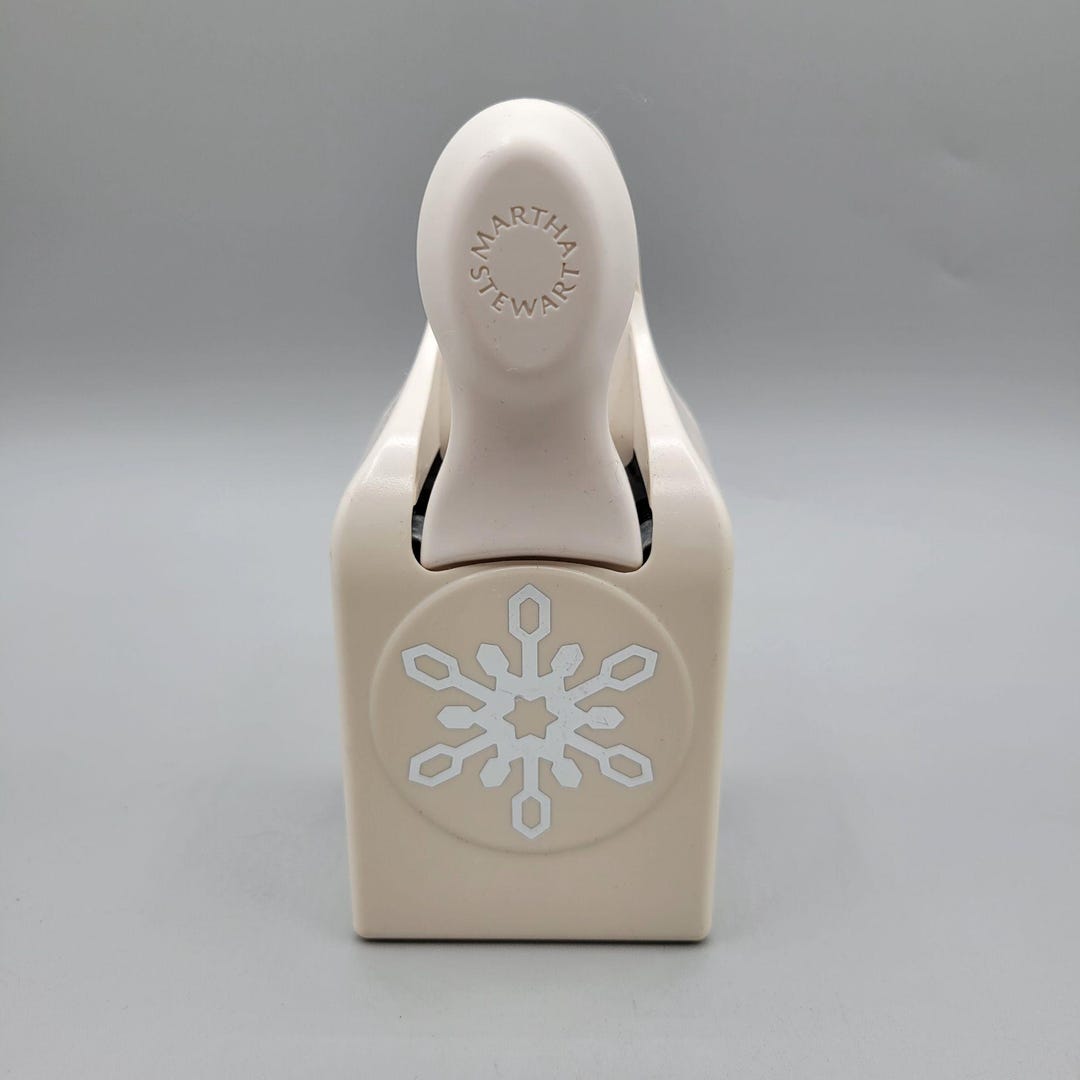 Martha Stewart Large Snowflake Paper Punch Christmas - Etsy