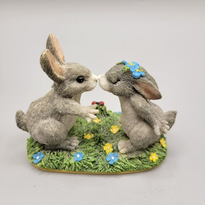 Charming Tails Love Blooms Figurine Bunnies Ltd Edition 87/862 - Etsy